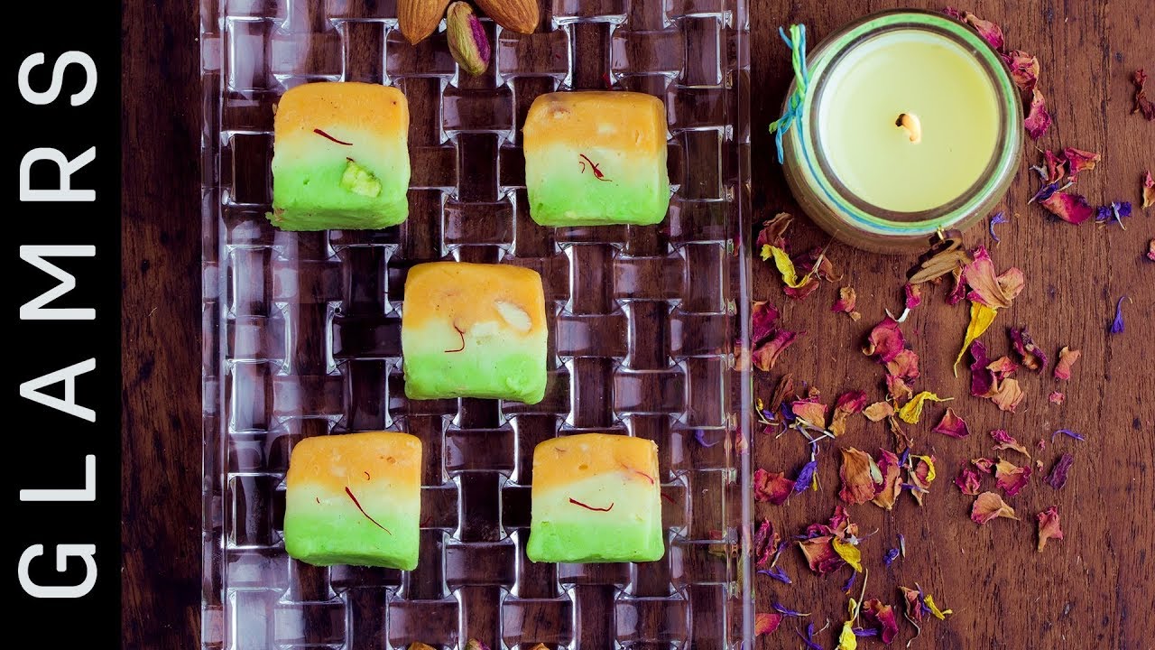 Tri Color Barfi Recipe - Easy to Make | Tirangi Burfi | Indian Sweets ...