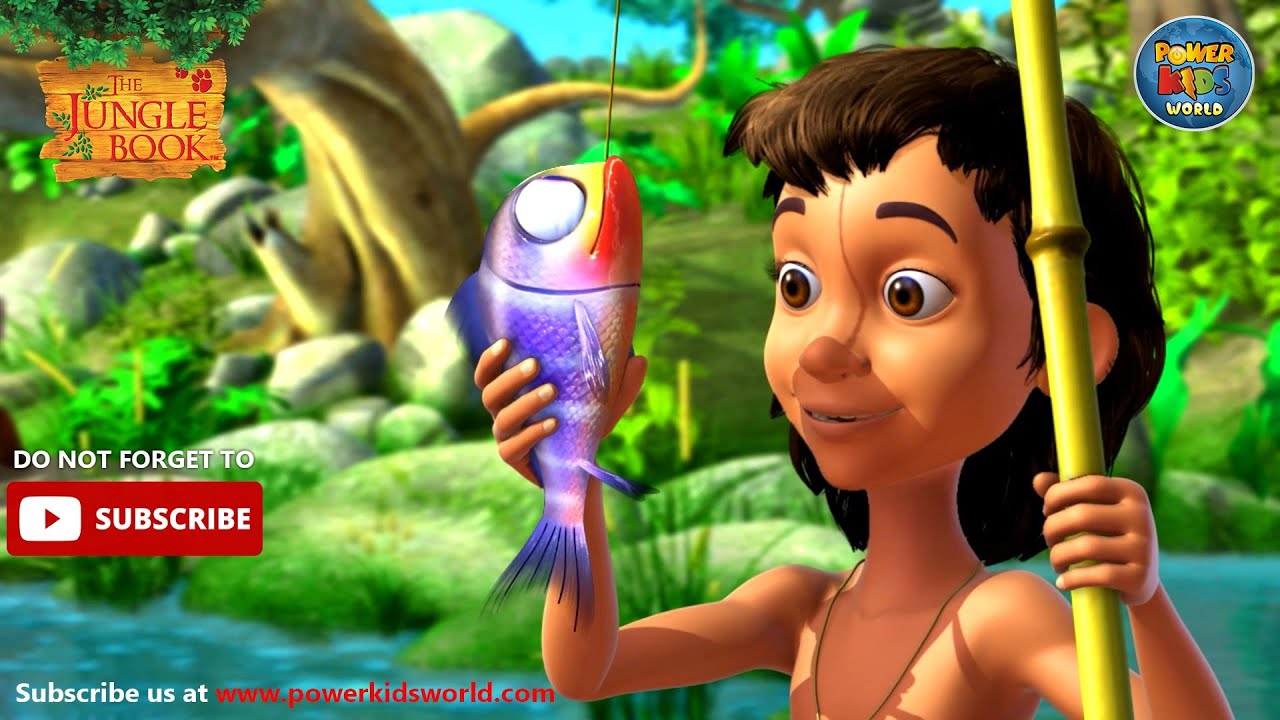 Jungle Book 2 Cartoon For Kids | Jungle Book Mega Episode | English Stories | Funny Wild Animals ...