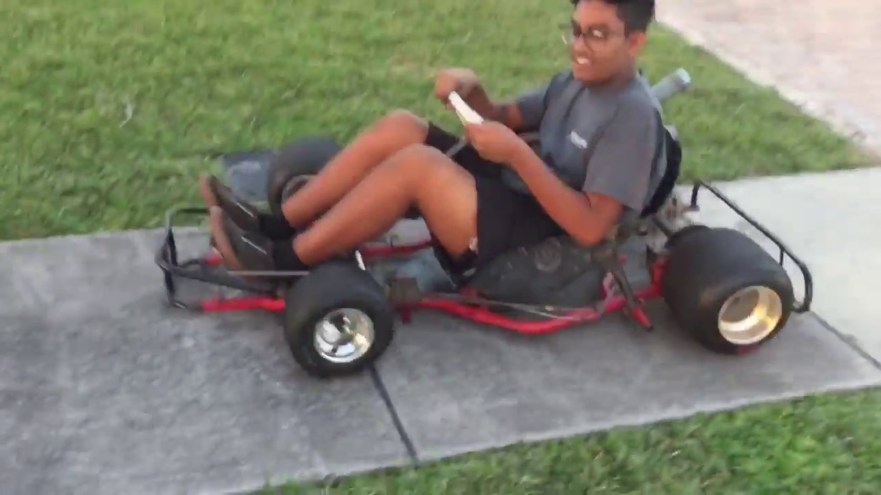 I bought my dream go kart (shadow frame) - YouTube