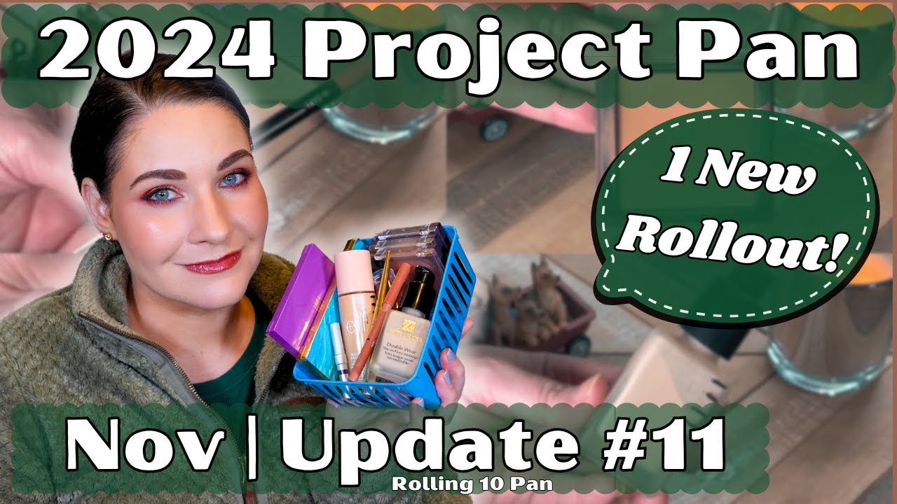 2024 ROLLING PROJECT PAN | November/Update #11 & Pan That Palette - YouTube