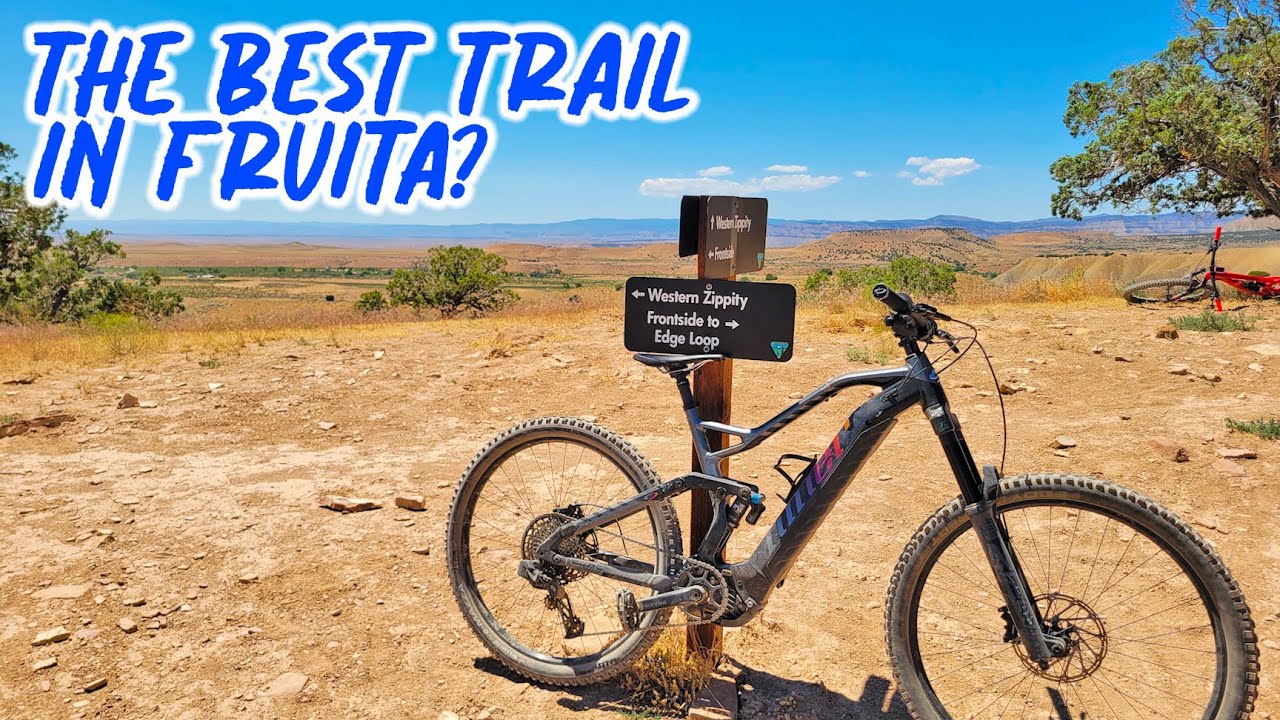 Riding Western Zippity Mountain Bike Trail in Fruita, Colorado - YouTube