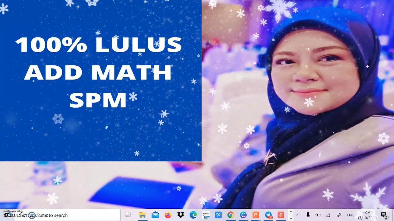 TIPS 100% LULUS ADD MATH SPM - YouTube