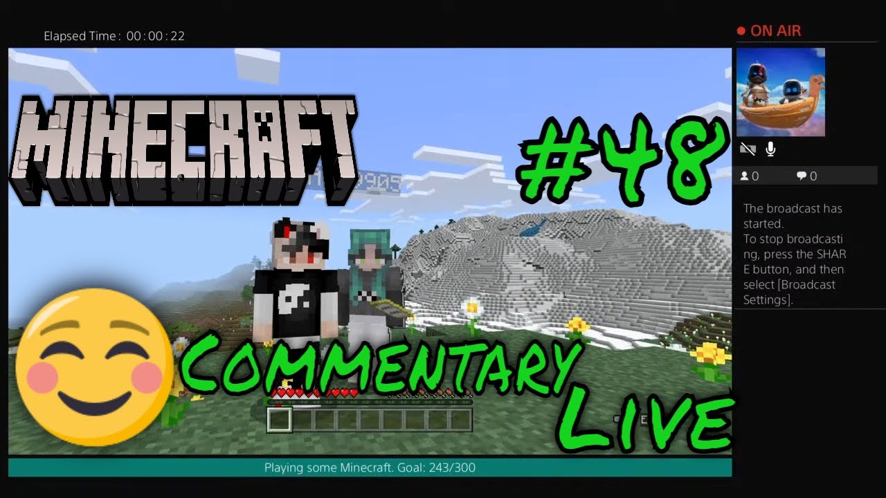 Minecraft-Commentary Live - YouTube