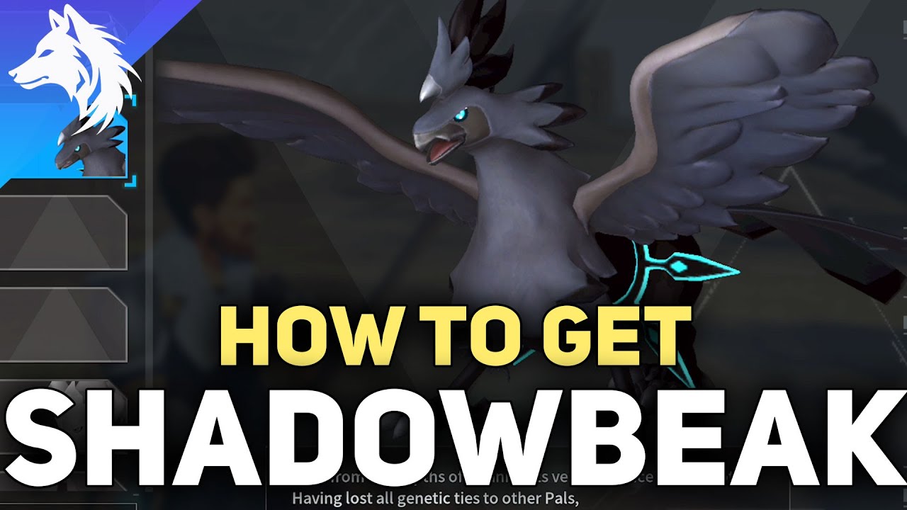 Where To Catch Shadowbeak Location - Best Flying Mount - Palworld - YouTube