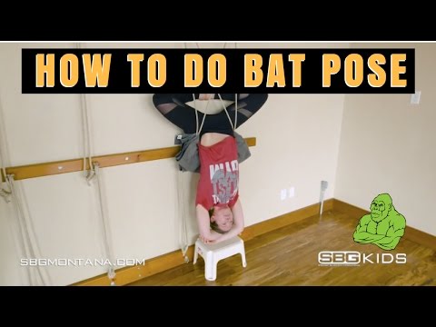 How To Do Bat Pose SBG MONTANA KIDS Yoga