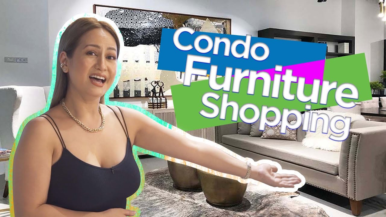 FURNITURE SHOPPING FOR MY GIRLS NEW CONDO - YouTube