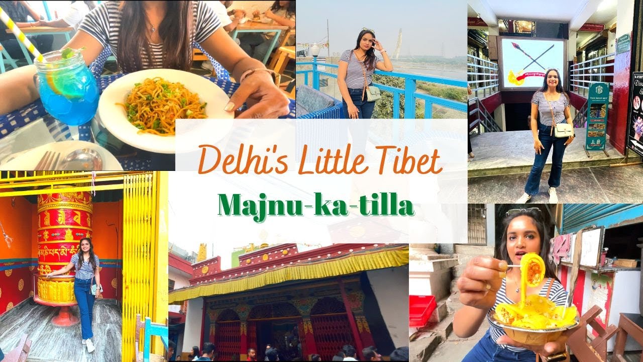 EXPLORING Delhi's Little tibet | Majnu-ka-tilla | Monastery Market of ...