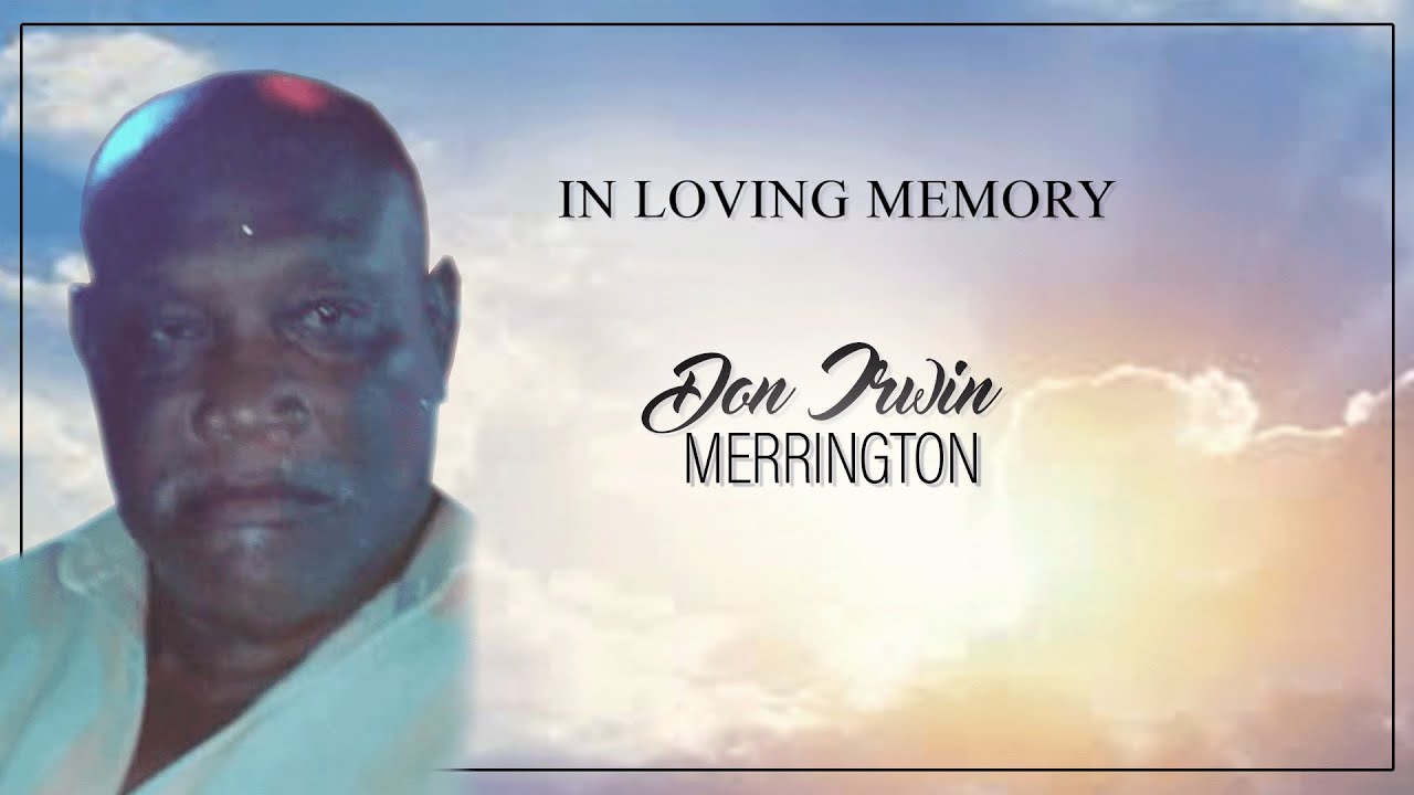 Celebrating the Life of Don Irwin Merrington - YouTube