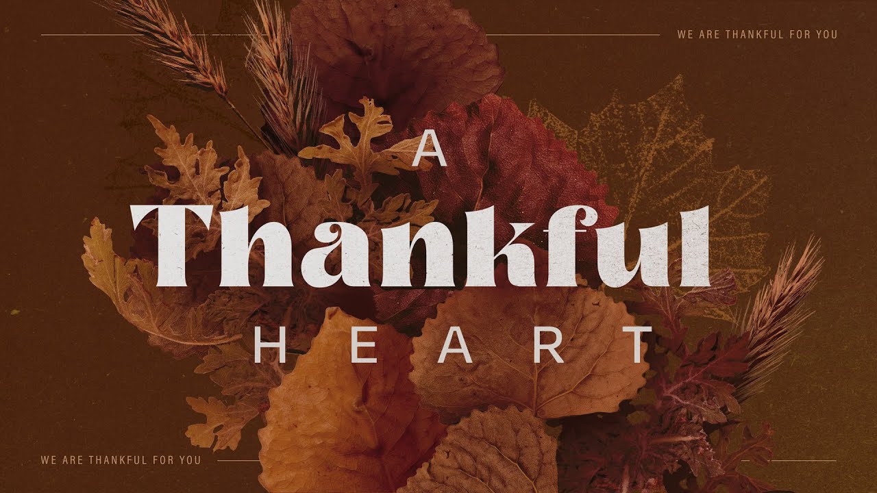 A Thankful Heart: Week 2 | 10:30am - YouTube