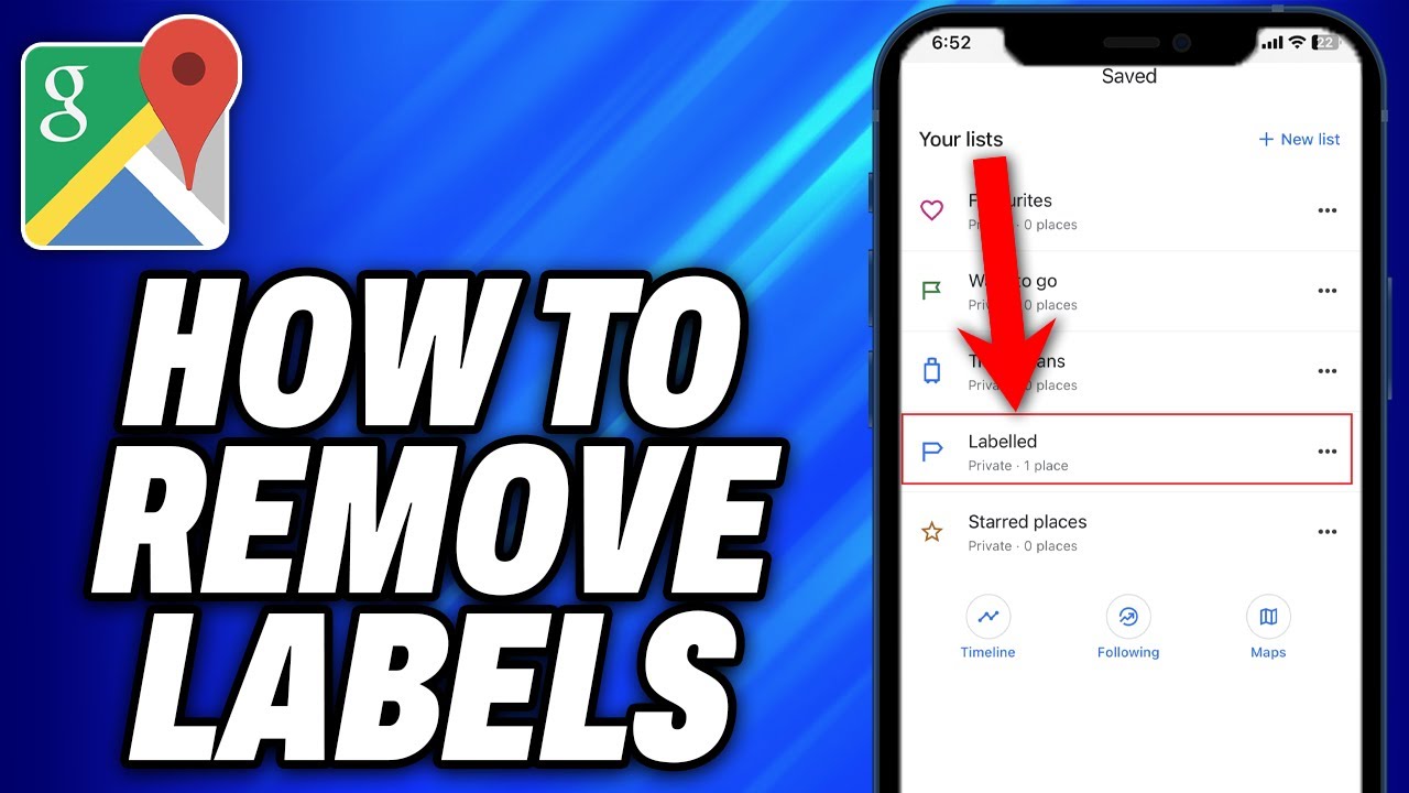 How To Remove Labels On Google Maps (2025) - Easy Fix - YouTube