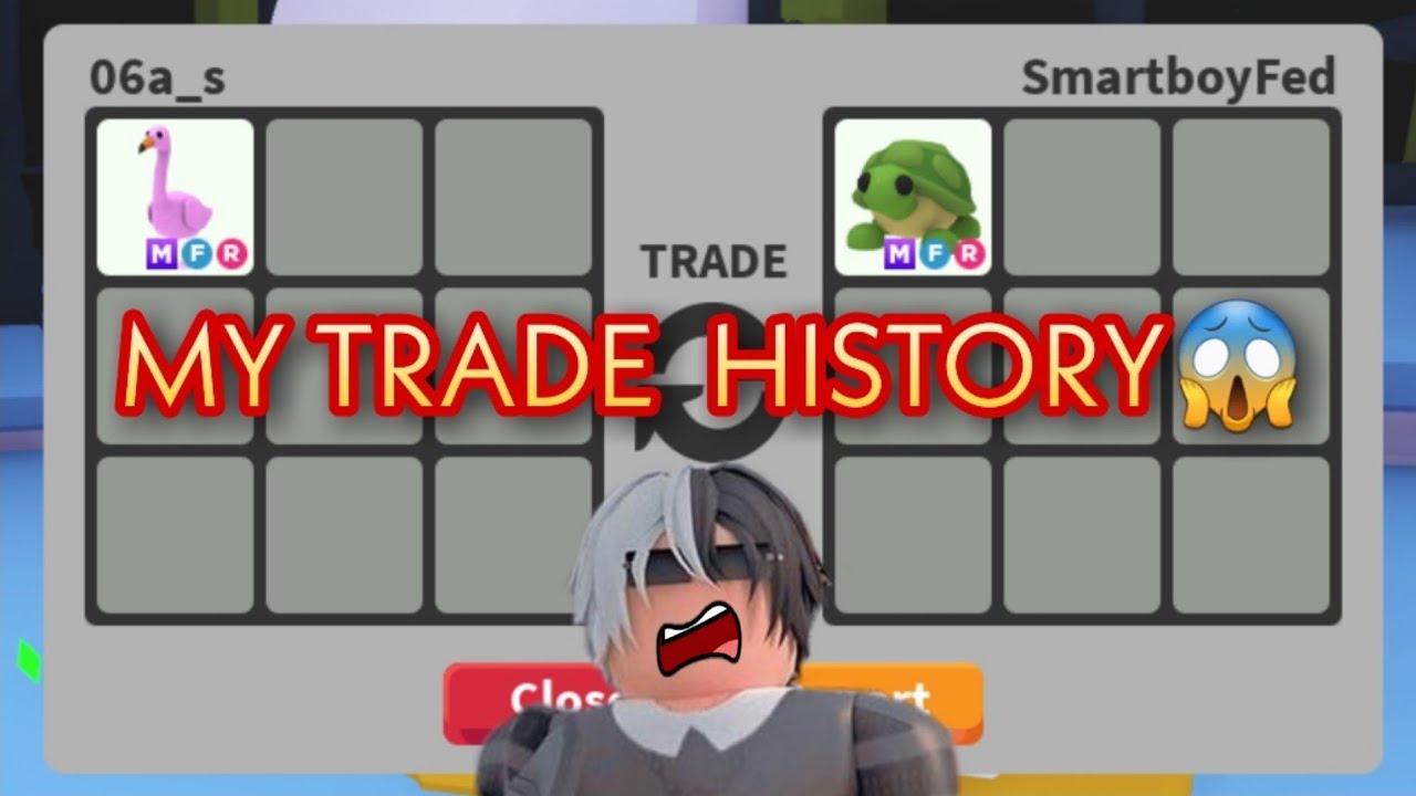My Trades History! || Adopt Me! (Roblox) - YouTube