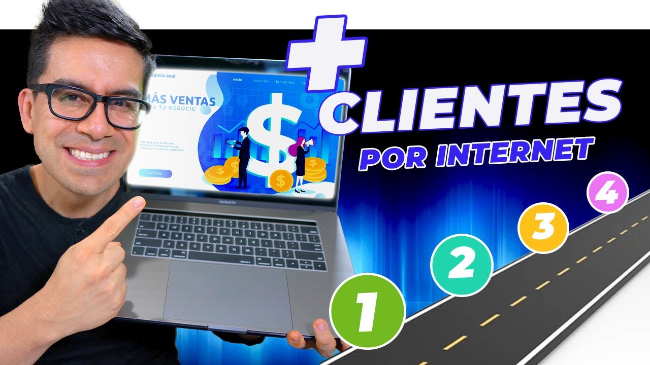 4 pasos para conseguir clientes por internet ︎ Vende lo que sea - YouTube