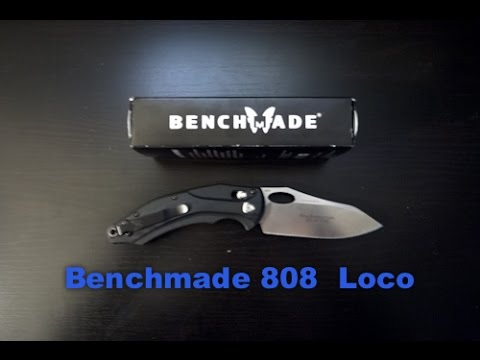 Benchmade 808 Loco Review - YouTube
