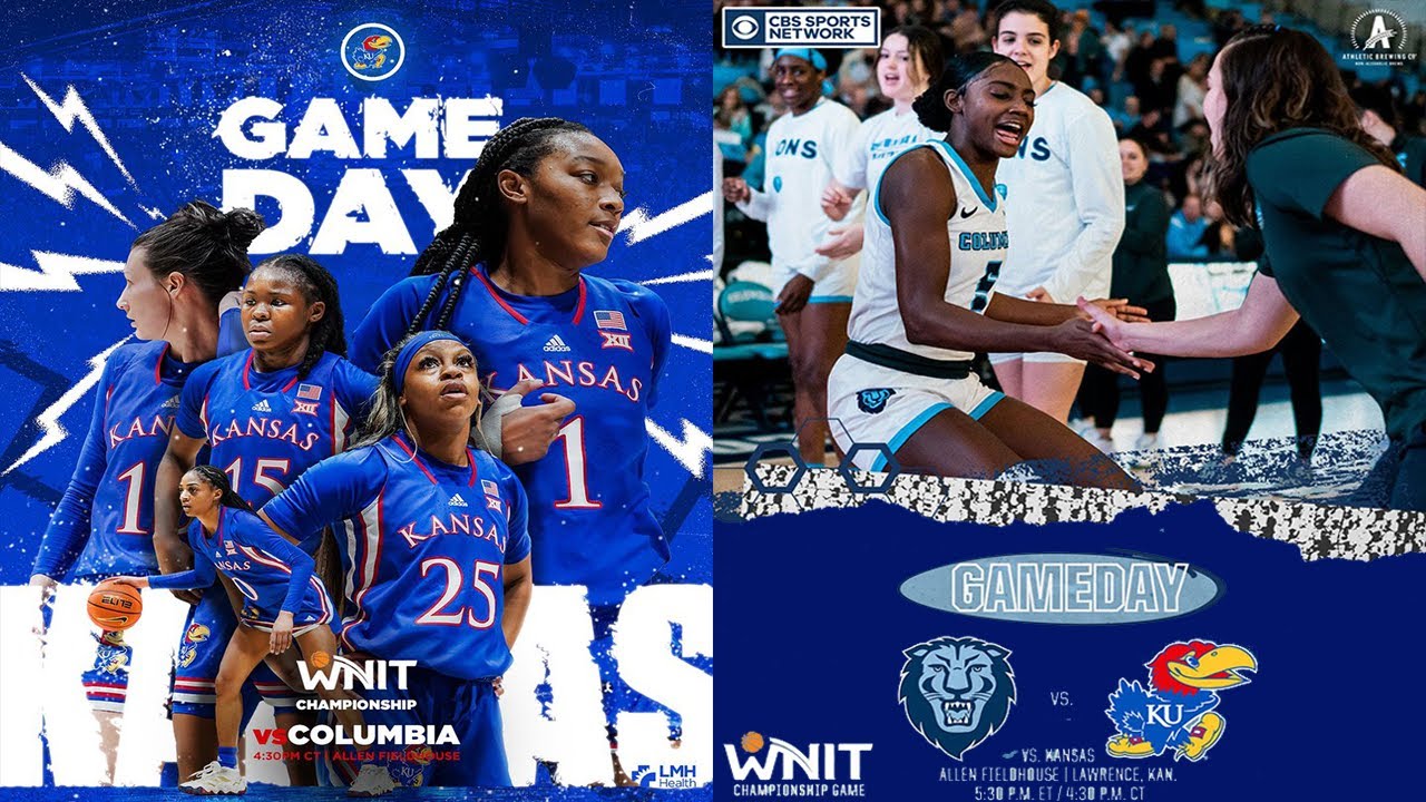 Kansas vs Columbia | 2023 WNIT: Championship | 4.1.23 - YouTube