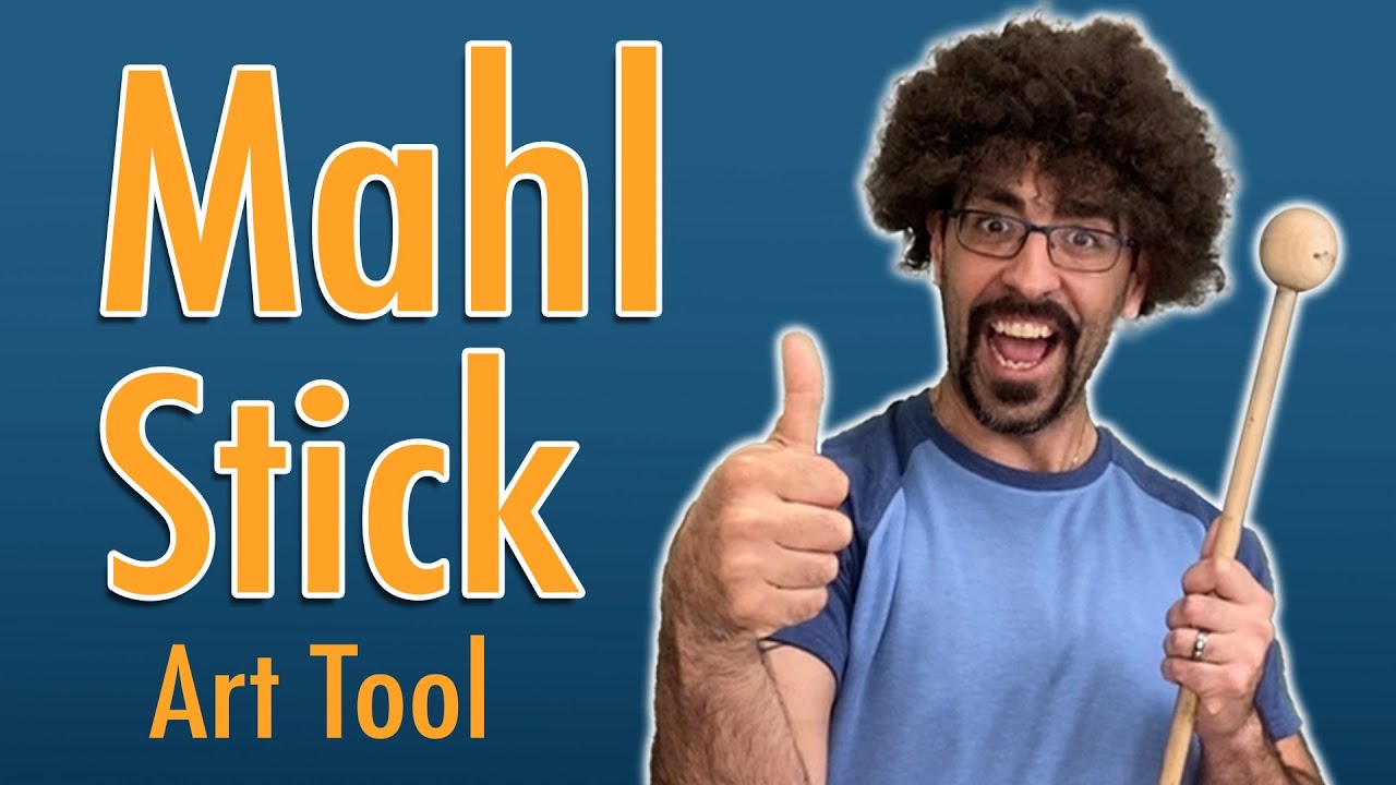What is a Mahl Stick- The Amazing Art Tool no one knows about - YouTube