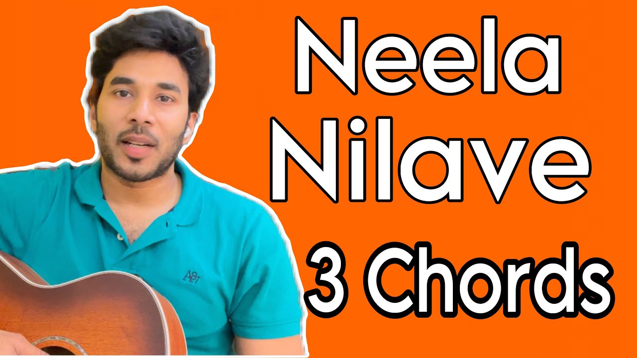 Neela Nilave Guitar Chords | RDX | Only 3 Chords Beginner Lesson | RDX ...