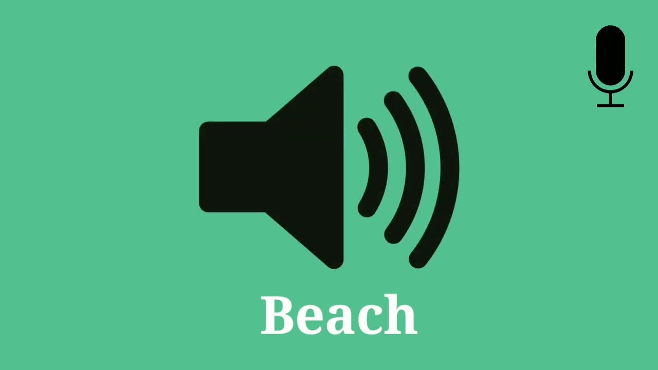 Beach Sound Effects - YouTube
