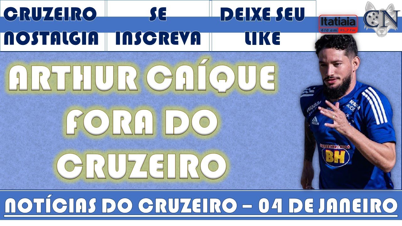 URGENTE 🔥 Notícias do Cruzeiro Hoje: (04/01/2021) | Edição 1 (Manhã ...