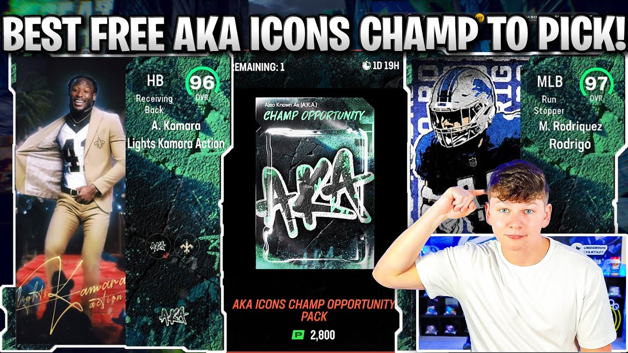 BEST FREE AKA ICONS CHAMP TO PICK! AKA ICONS IS FINALLY HERE! - YouTube