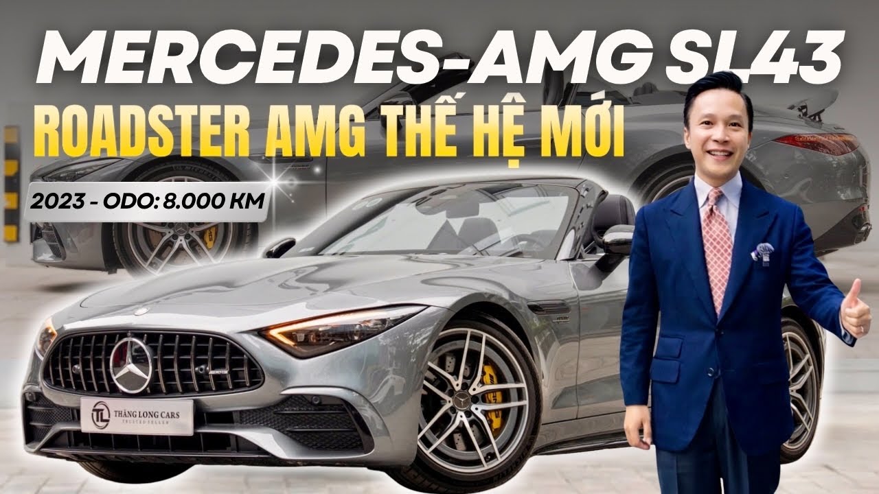 Trải Nghiệm Mercedes AMG SL43 Hàng Hiếm - Đối Thủ Porsche 911, 718 ...