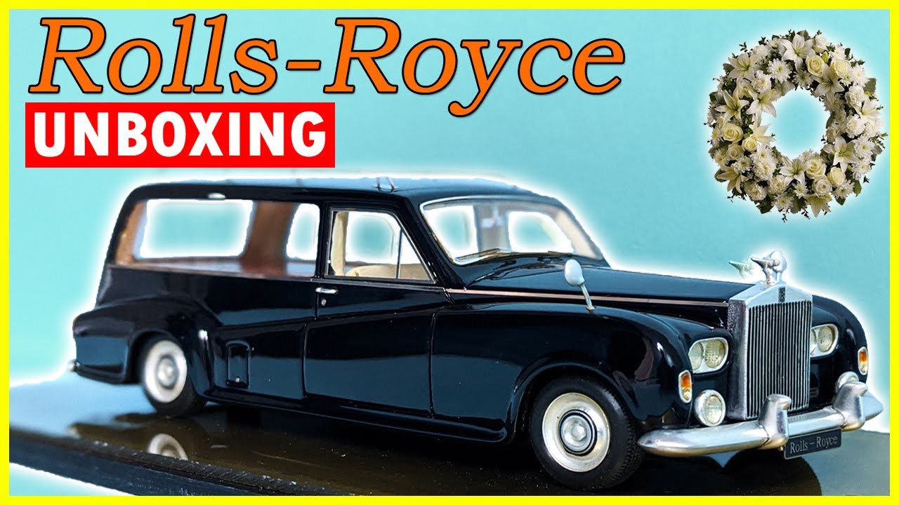 Carroza Negra - Rolls Royce Phatom - [Unboxing] - Hearse driver Model ...