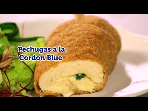 ¿Cómo preparar Pechugas a la Cordon Blue? - YouTube