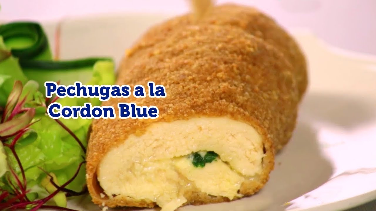 ¿Cómo preparar Pechugas a la Cordon Blue? - YouTube