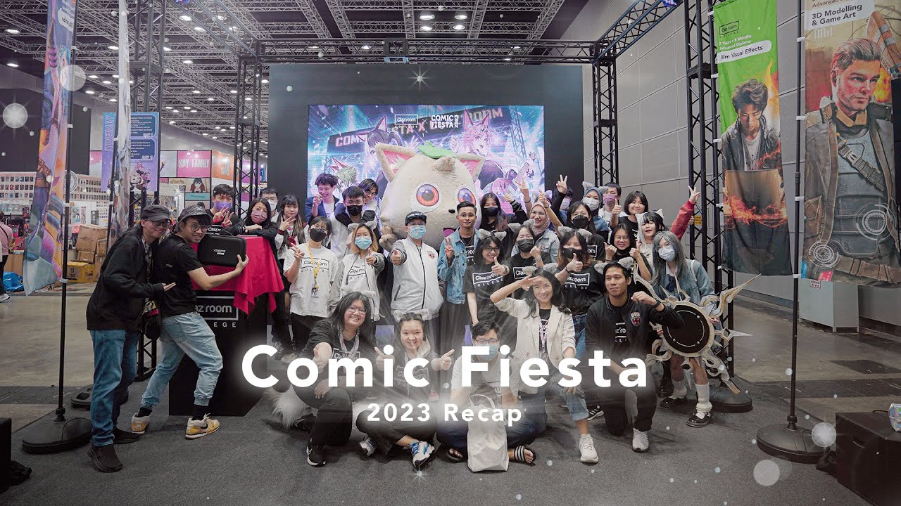 Claz'room College @ Comic Fiesta 2023 - YouTube