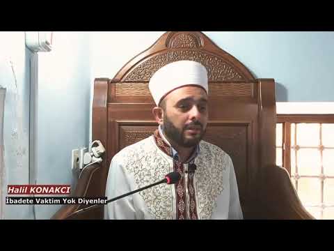 Namaz kılmayanlar mutlaka dinlesin!!! Halil konakçı