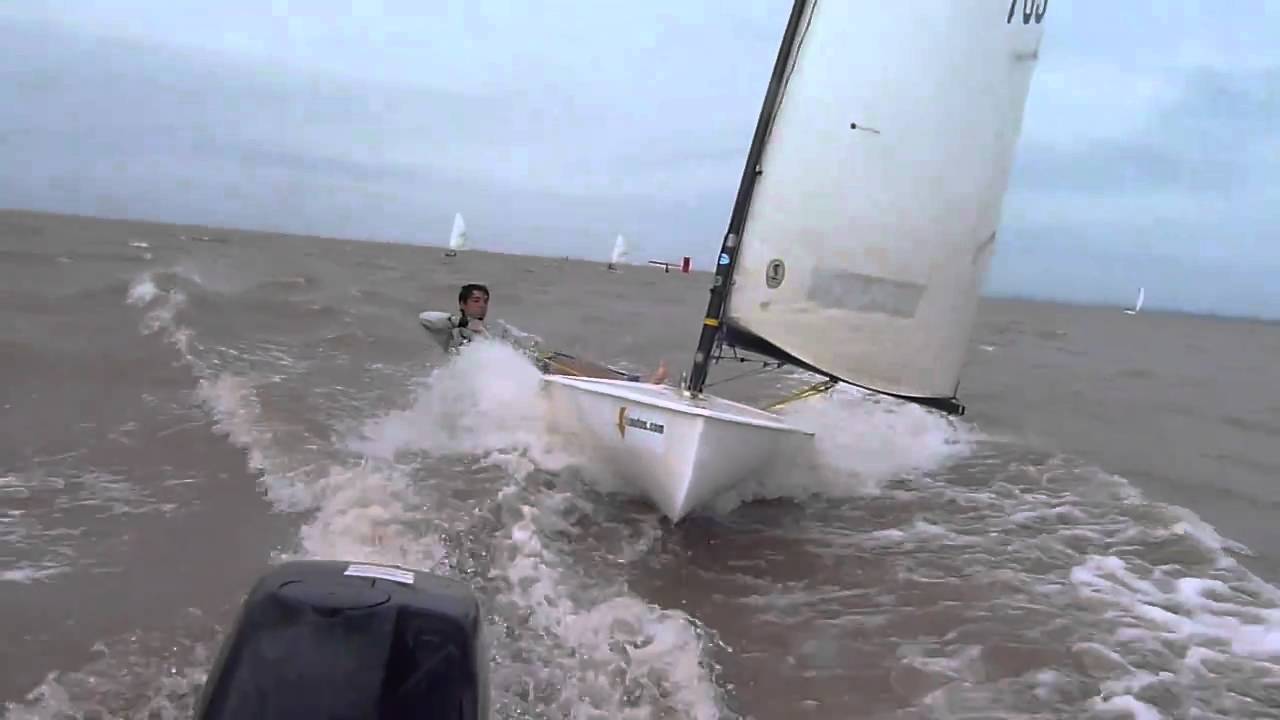 Europe class sailing - YouTube