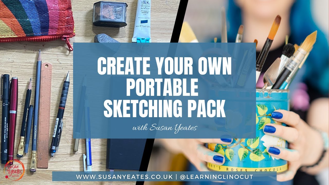 Create Your Own Portable Sketching Pack - YouTube