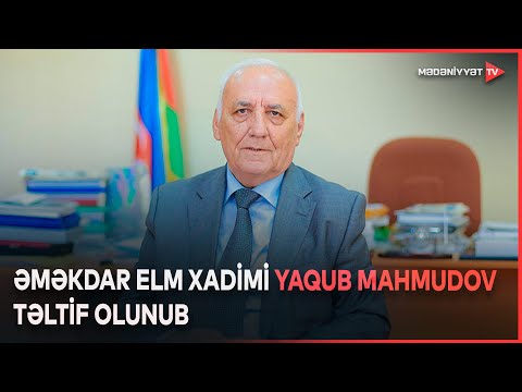Akademik Yaqub Mahmudov “Avropada ilin alimi” beynəlxalq mükafatına layiq görülüb