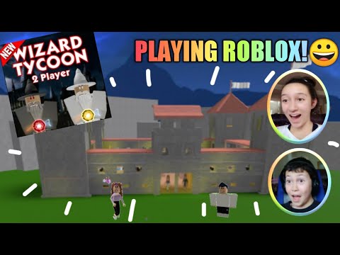 PLAYING 2 PLAYER WIZARD TYCOON ON ROBLOX!🧙‍♂️ - YouTube