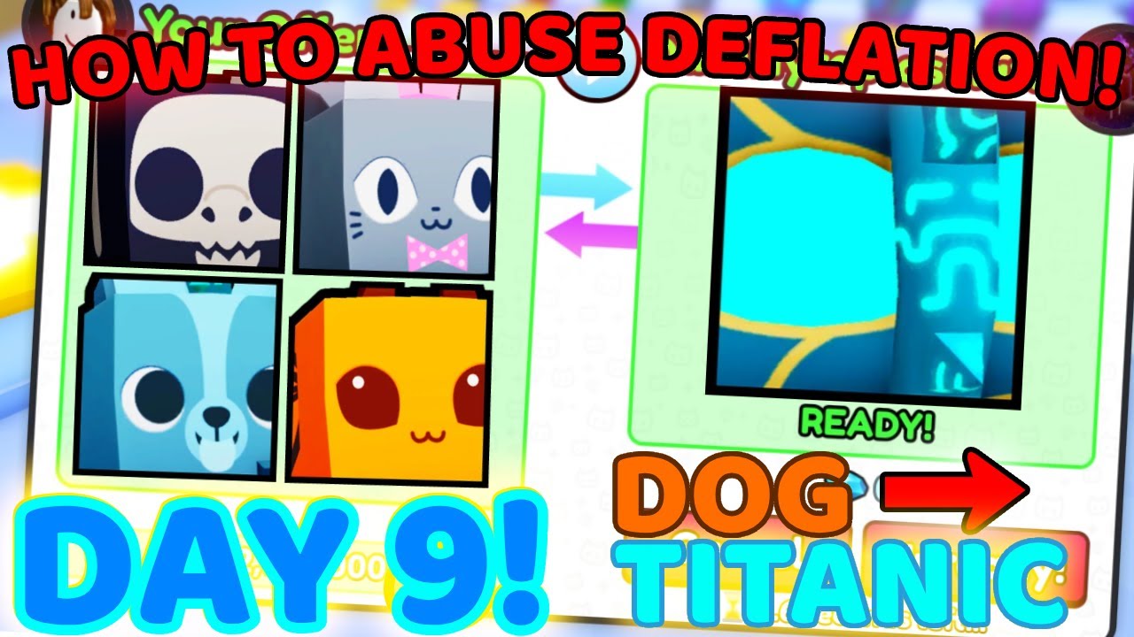 How to use Deflation + we unlocked Pro Plaza! | 30M+++ RAP | Dog To ...