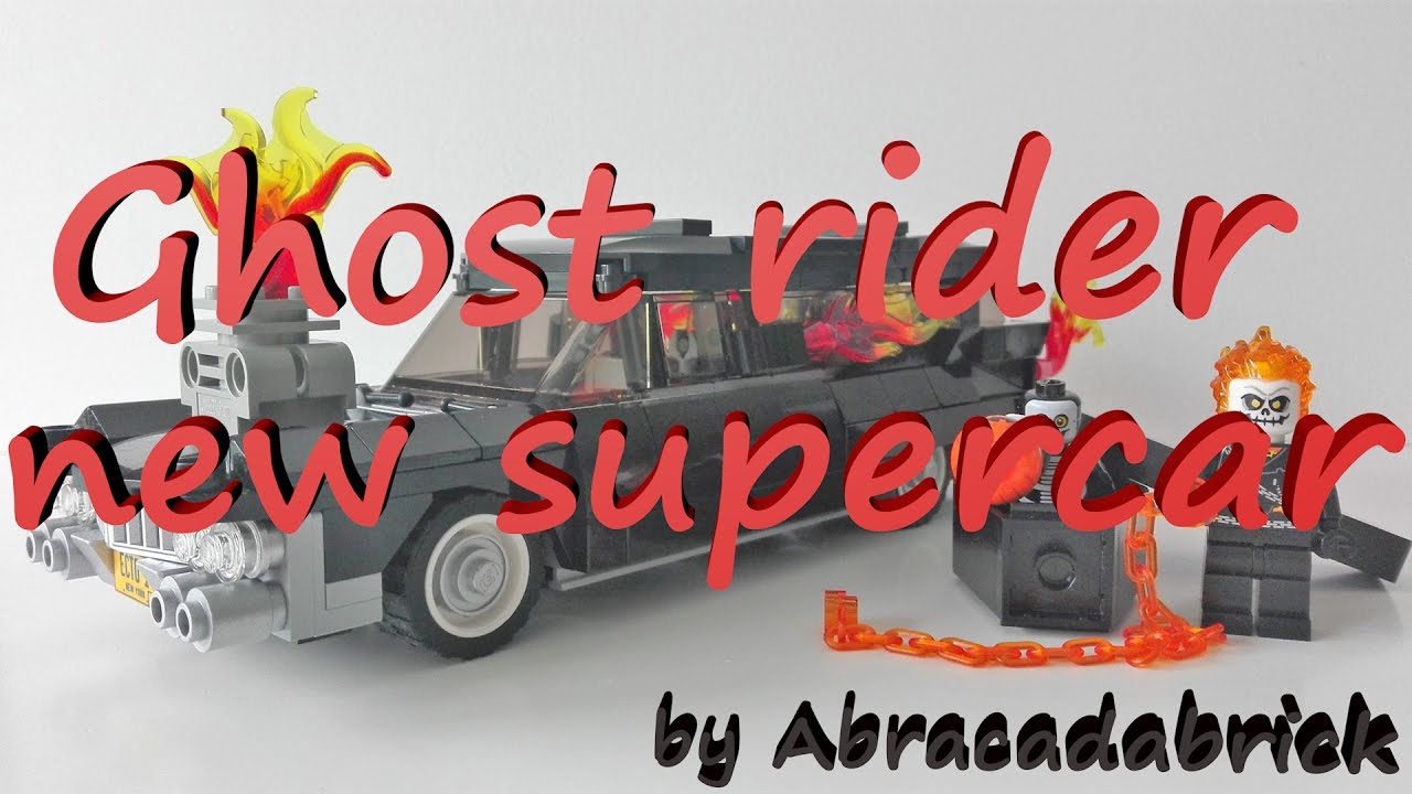 Lego halloween MOC show!Ghost rider new car! - YouTube
