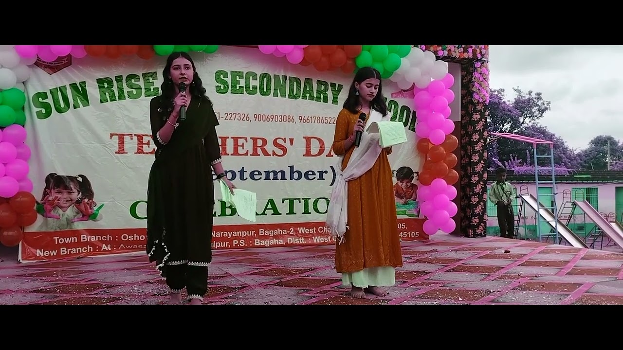 5th September Teachers day 2024 celebration video - YouTube