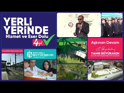 Yerli yerinde hizmet ve eserlerle, aşkınan devam…