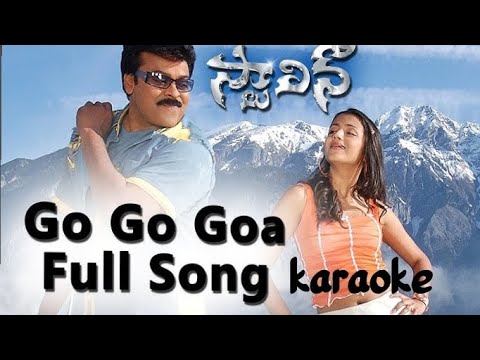 Go Go Goa Telugu song Karaoke with lyrics for male singers ( Stalin ...