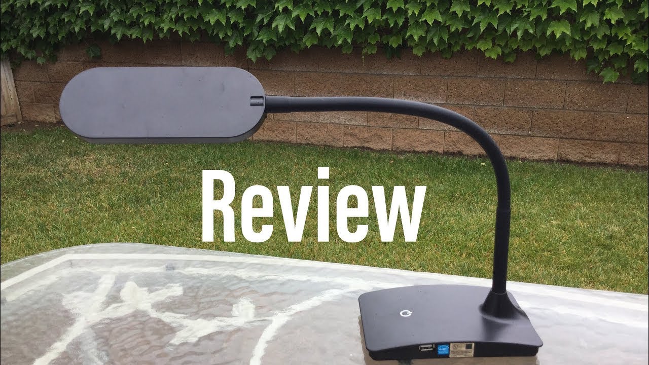 Unboxing And Reviewing The: TW Lighting Ivy LED Desk Lamp - YouTube