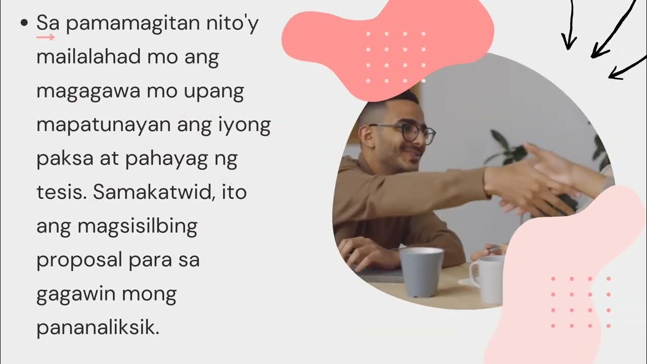 Pagbuo Ng Pansamantalang Balangkas At Konseptong Papel Youtube