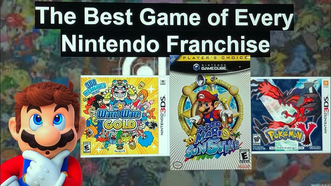 The Best Game of Every Nintendo Franchise - YouTube