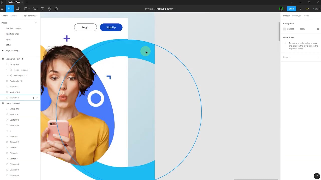 Tutorial Animasi Page Scrolling di Figma Prototype - YouTube