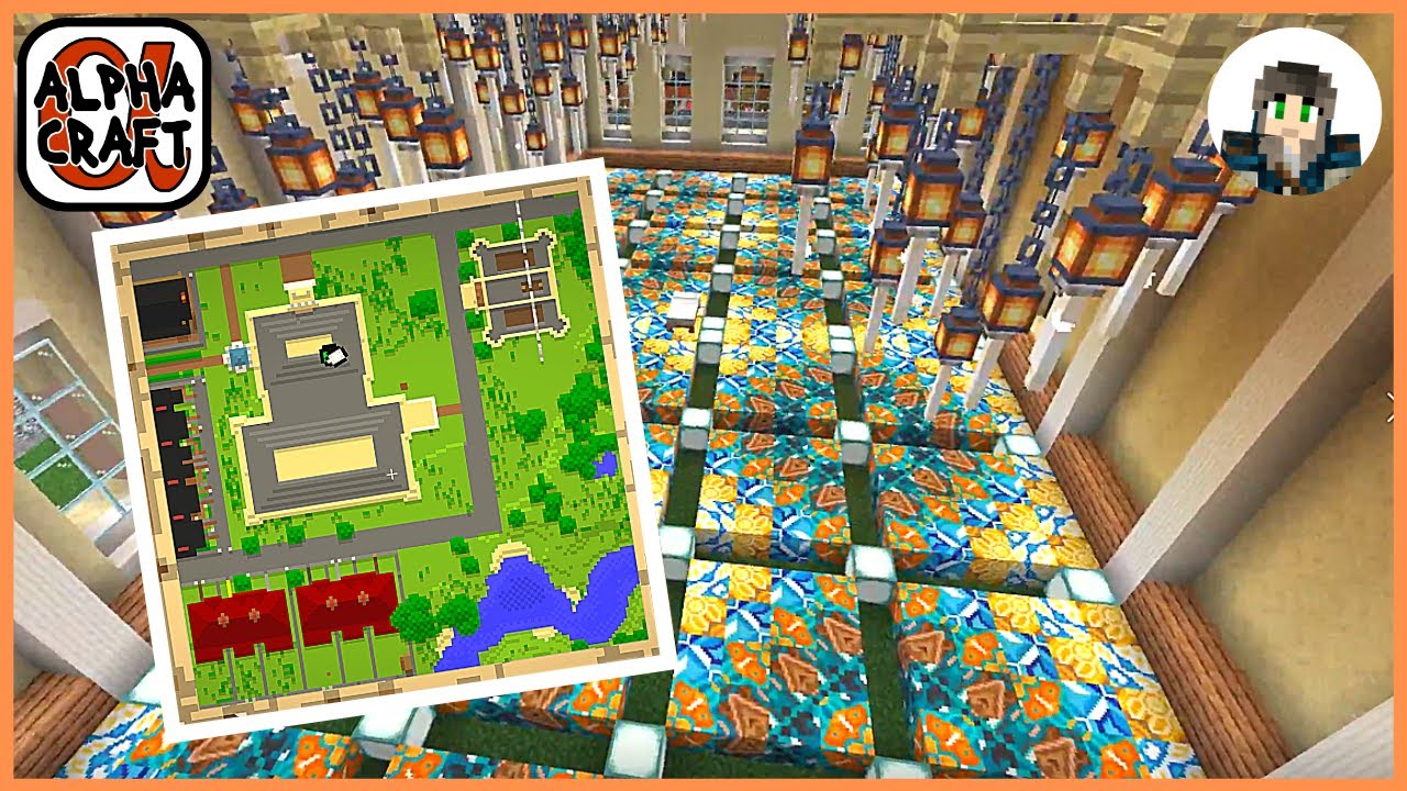 Awesome Town Hall Floor plus Map Room! - Minecraft Alphacraft S2 118 ...