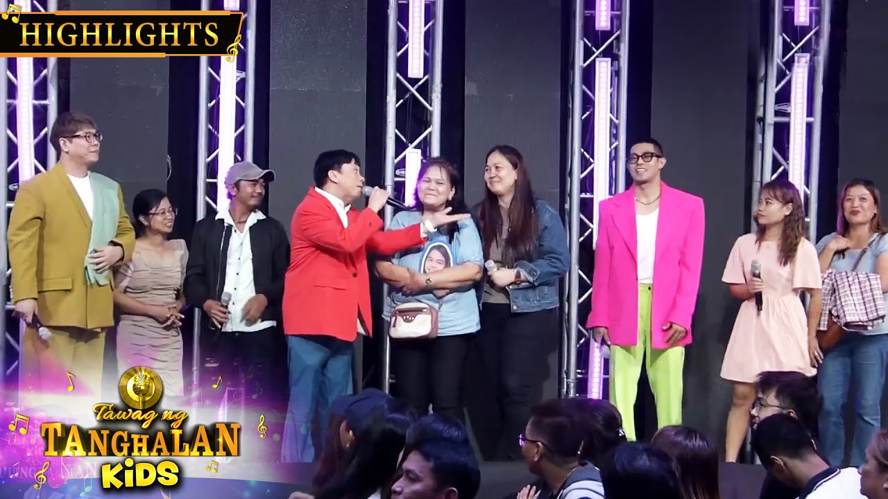 The Family of the top 3 TNT Kids Grand Finalists show their support ...