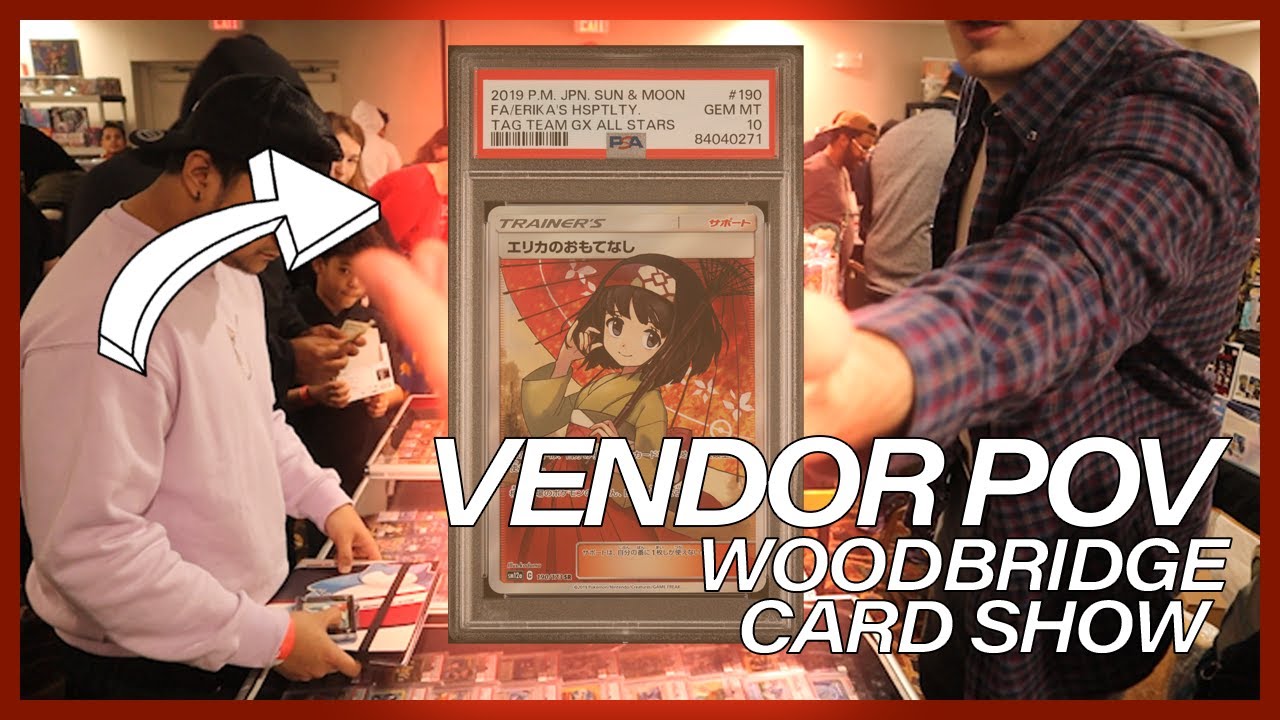 TCG VENDOR POV - WOODBRIDGE, NJ CARD SHOW FEB 4TH. 2024 - YouTube