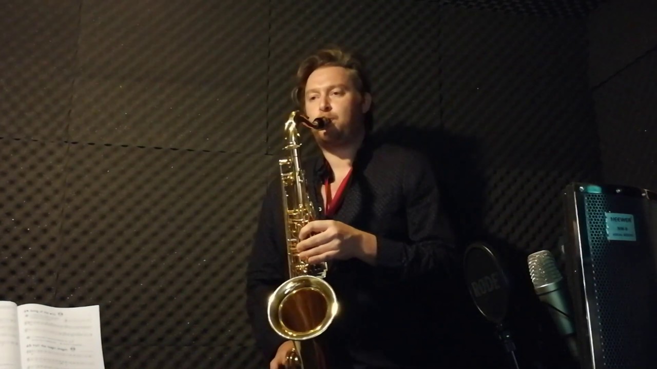 Ben Andrew Playing Tenor Saxophone - YouTube