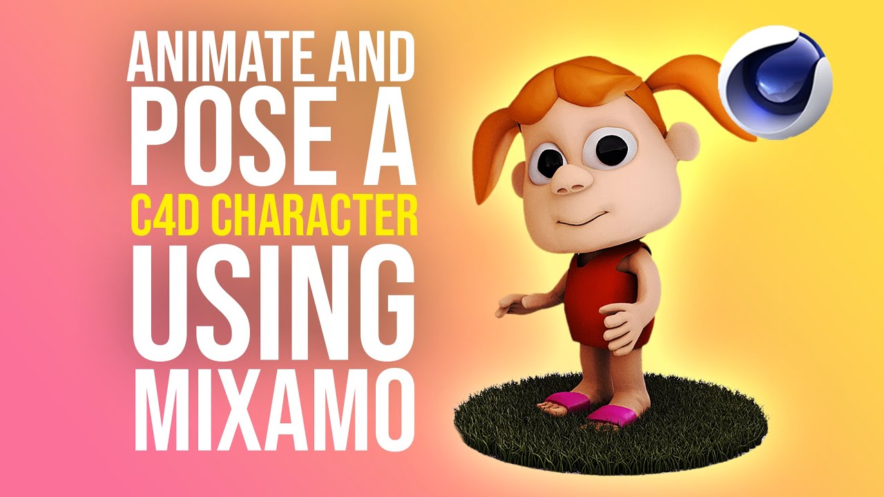 Animate and pose a C4D character with Adobe Mixamo - YouTube