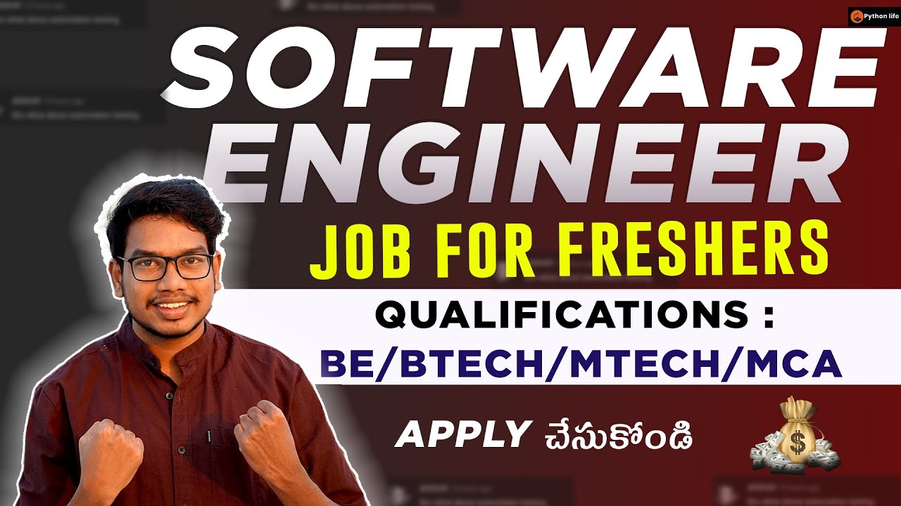 Software Engineer Job For Freshers | BE | BTECH | MTECH | MCA ...