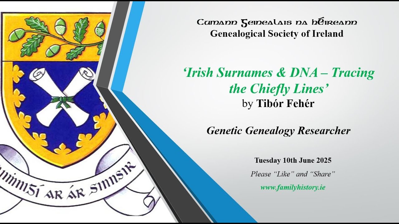 Irish Surnames & DNA - Tracing the Chiefly Lines by Tibór Fehér ...