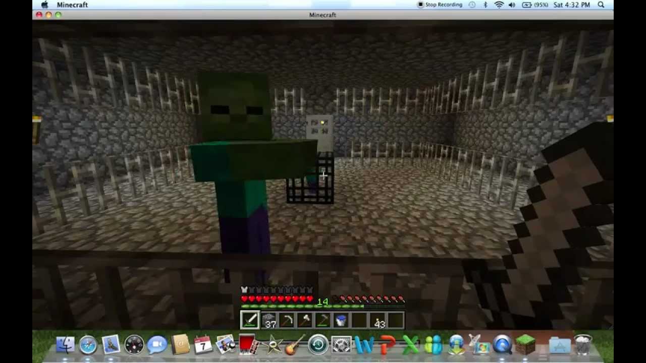 Minecraft experience generator (zombie spawner) - YouTube